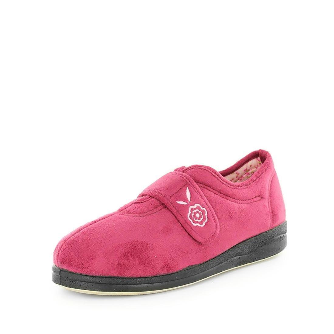 Edythe Slippers - Cerise – Panda Slippers au