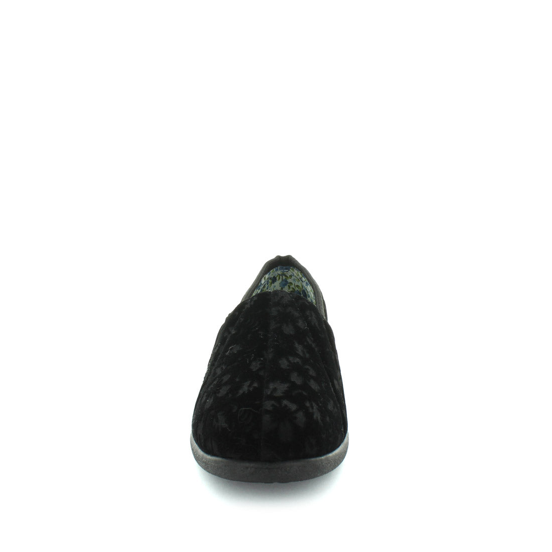 Ethany Slippers - Black Embossed – Panda Slippers au